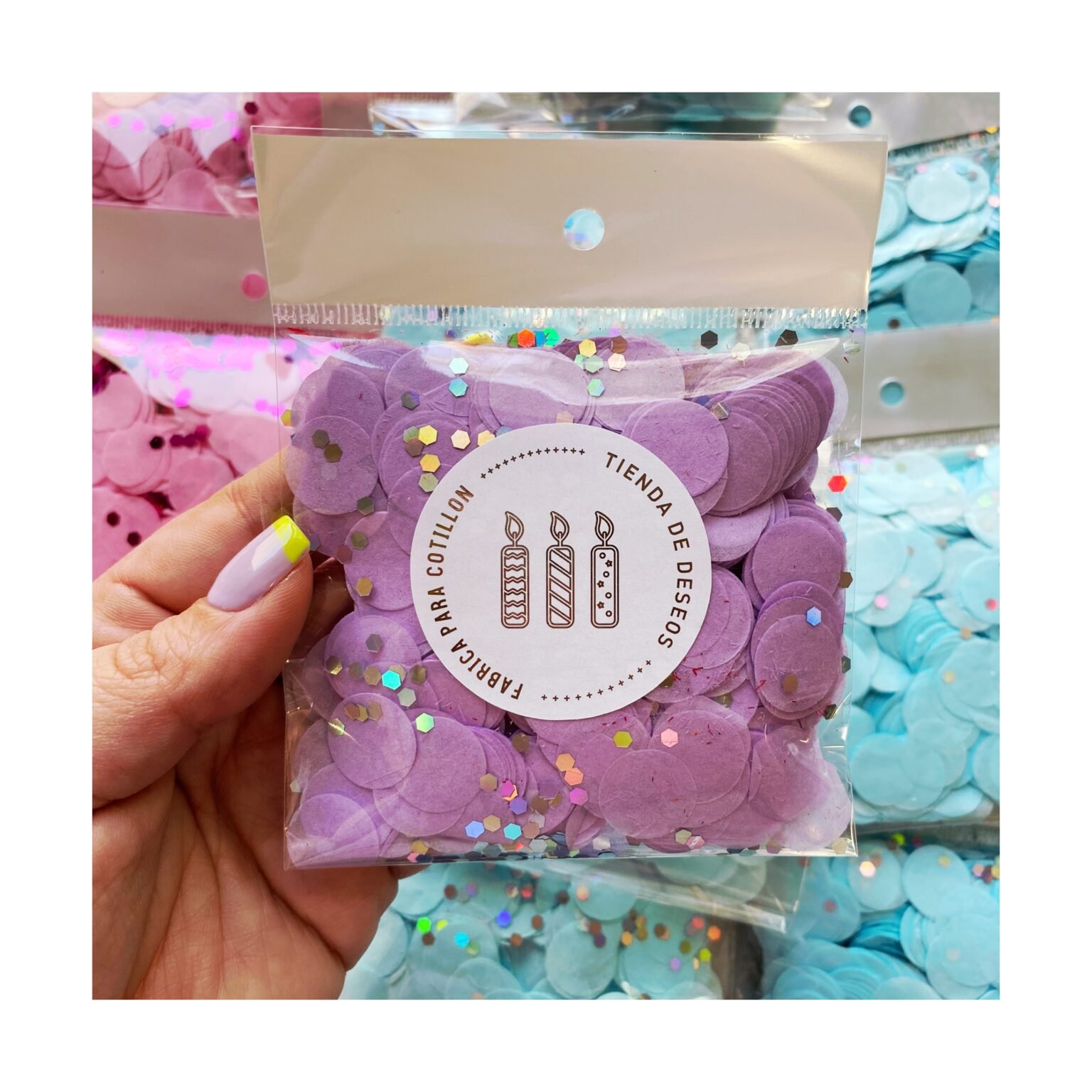 Pack Confeti Magico «x Color» – 10gr. – Tienda de Deseos