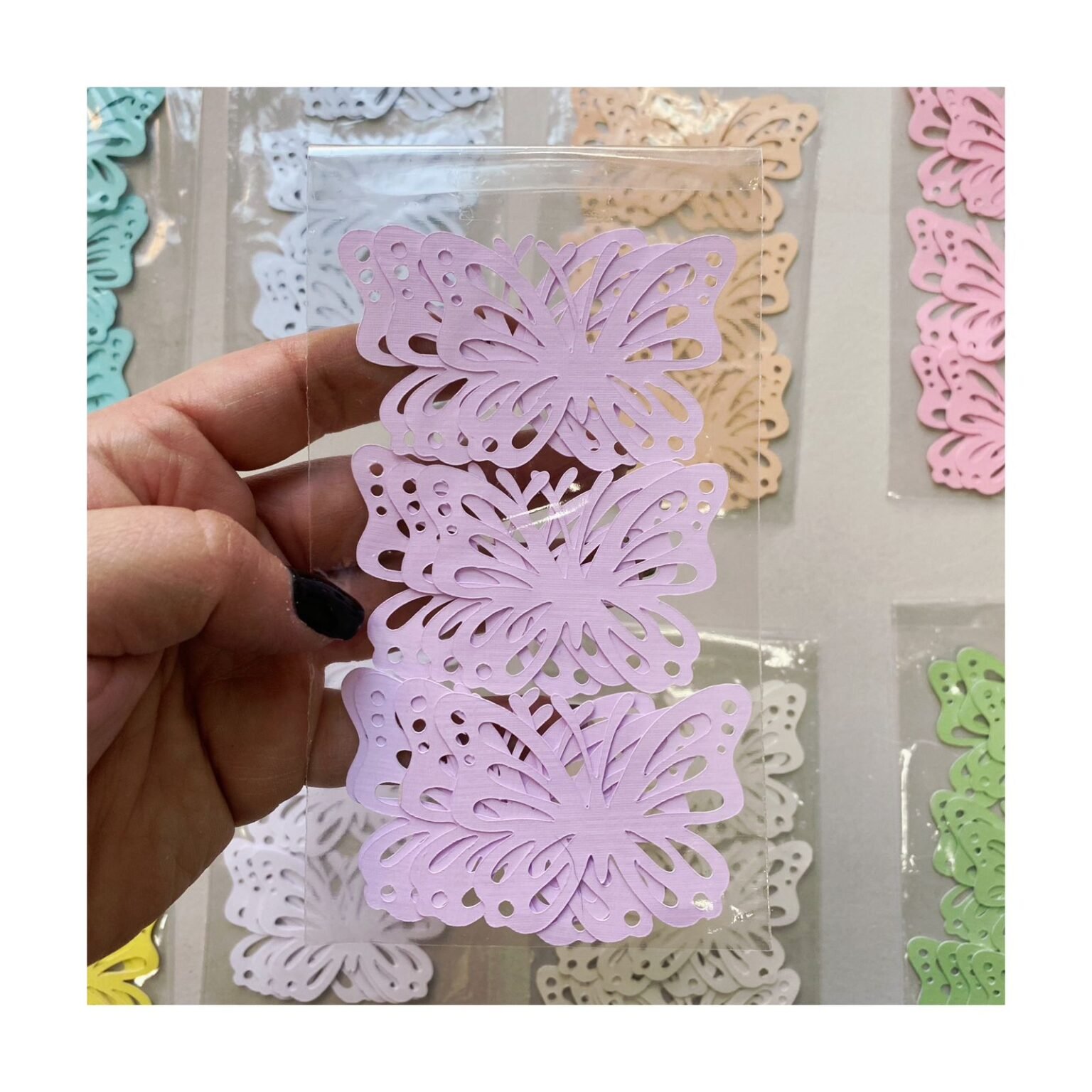 Pack Mariposas «Colores Pasteles Simple» x10 unidades – Tienda de Deseos