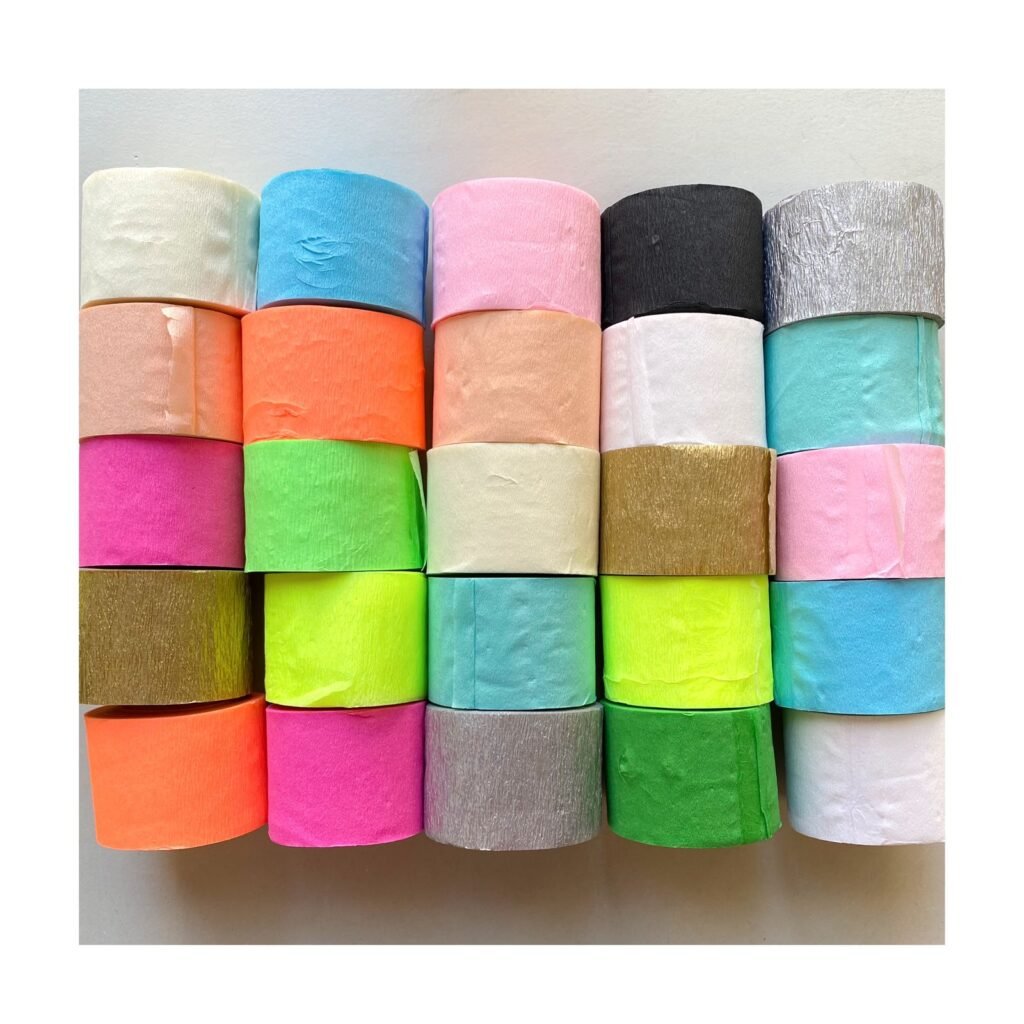 Rollo Papel Crepe en Tira x unidad – Tienda de Deseos